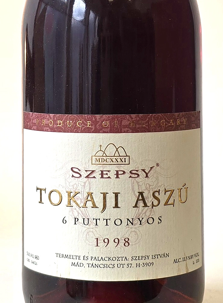 Tokaji Aszú 6 puttonyos: Tokaji Aszú 6 puttonyos